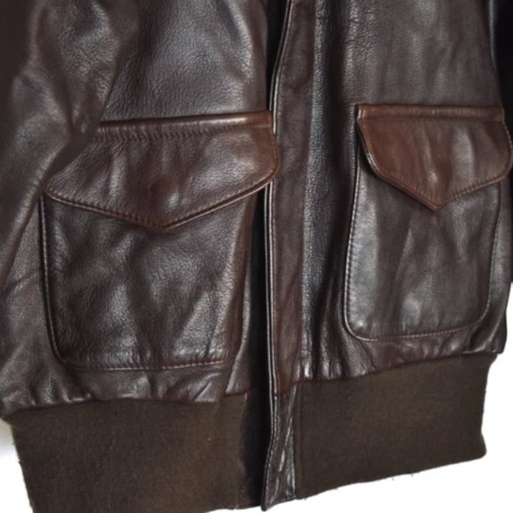 Avirex | Jackets & Coats | Avirex Goatskin Leather Bomber Jacket | Poshmark